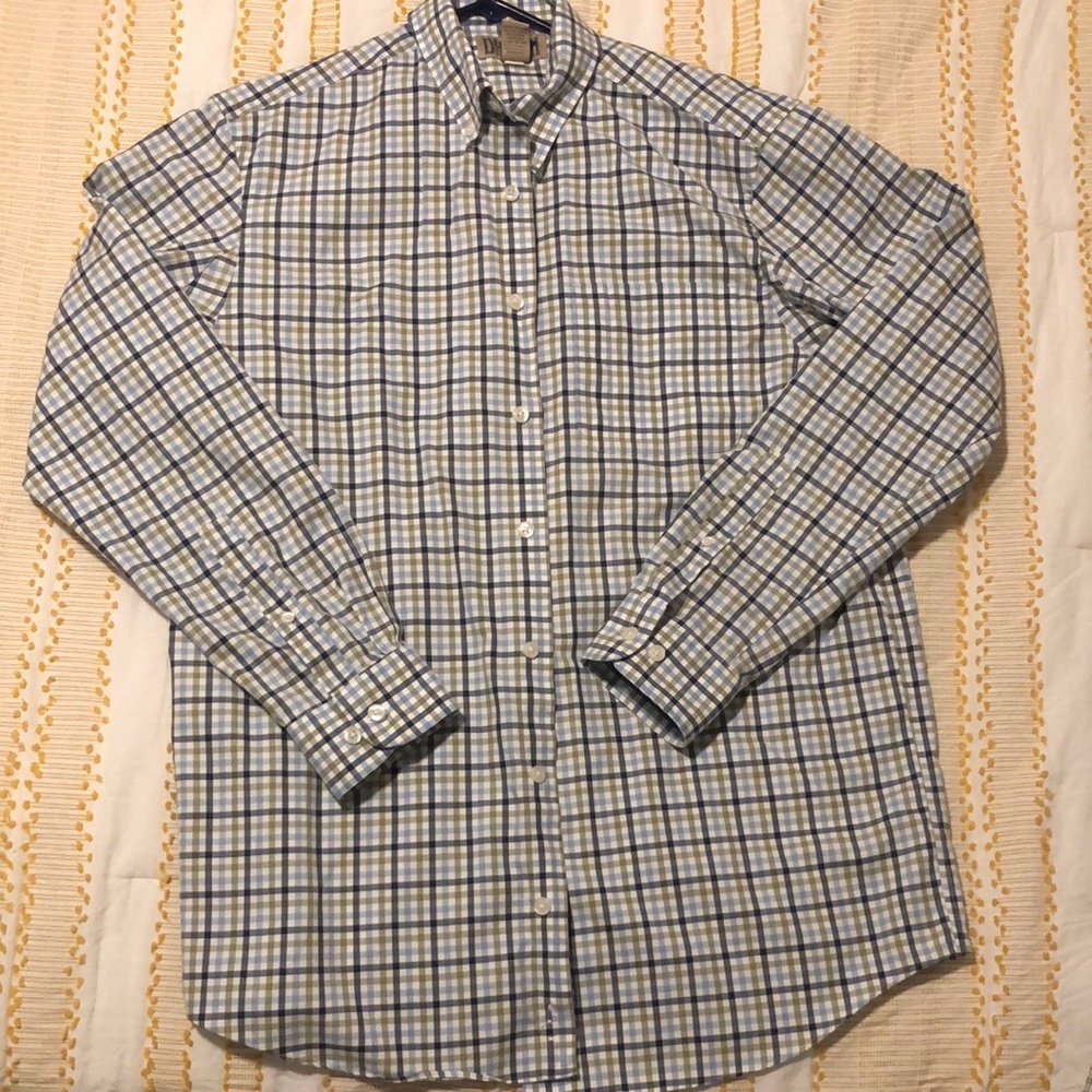 3 Men's Wrinklefighter Relaxed Fit Pattern Shirt - Gem